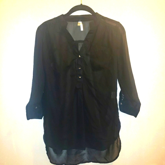 Tops | Sheer Tunic | Poshmark